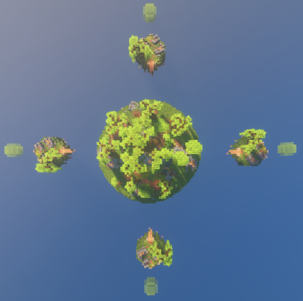 [SKYWARS] Jungle map 4 teams /schematic | BuiltByBit