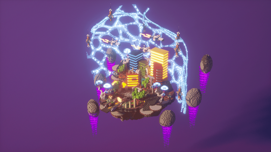 Cyberpunk Space Lobby | BuiltByBit (MC-Market)