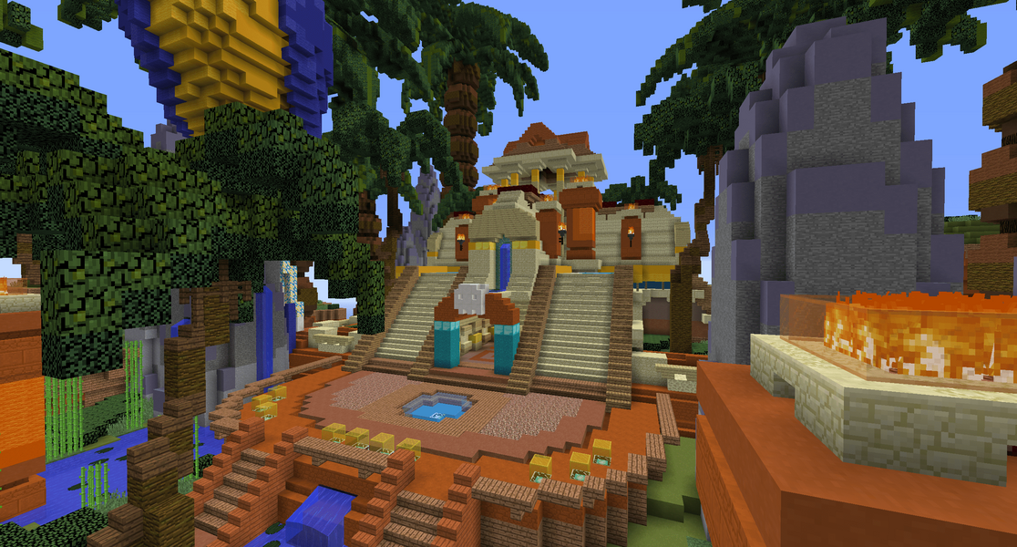 Aztec Skyblock Spawn | BuiltByBit (MC-Market)