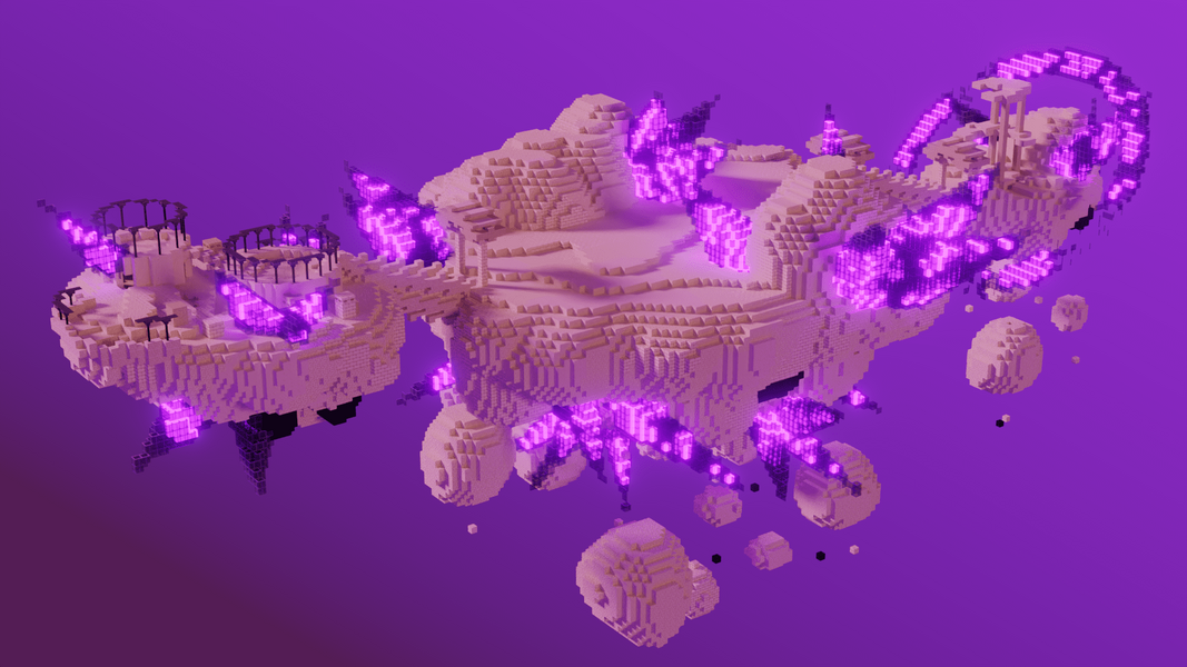 THE END SKYBLOCK SPAWN | BuiltByBit (MC-Market)