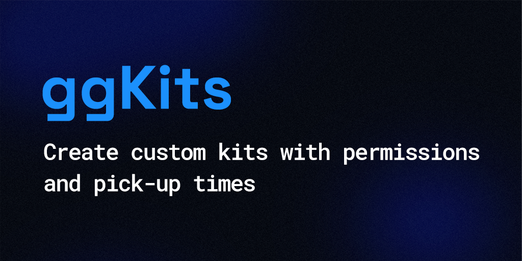 ggKits | Custom kits in GUI | BuiltByBit