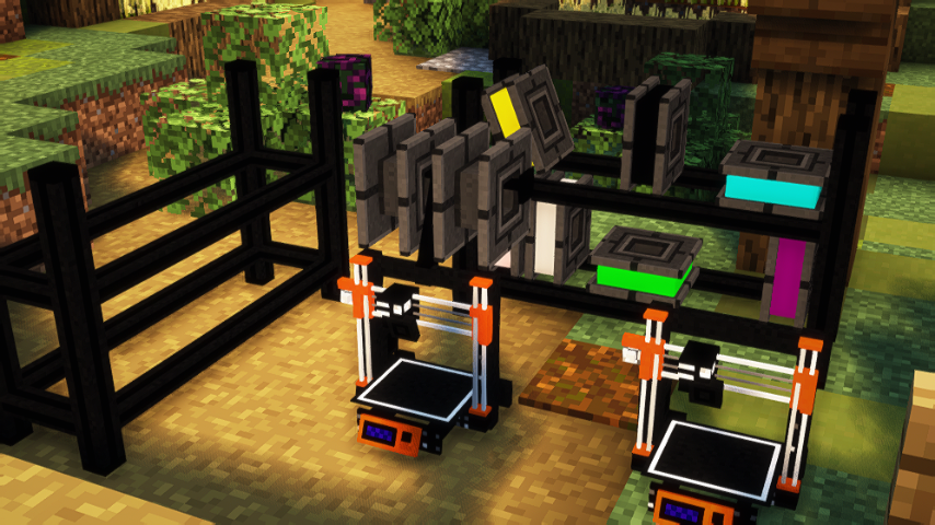 3D Printer Model Pack - Tech Kit | BuiltByBit (MC-Market)