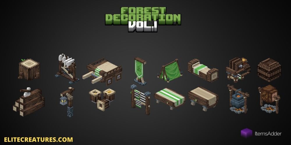 Forest Decoration Pack Volume 1 | BuiltByBit