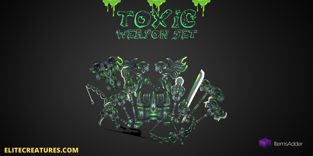 Toxic Animated Weapon Set | BuiltByBit (MC-Market)