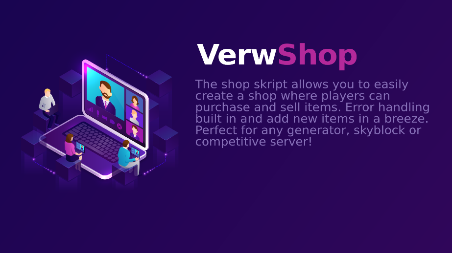 Skript Shop - Custom Vault Shop | BuiltByBit (MC-Market)