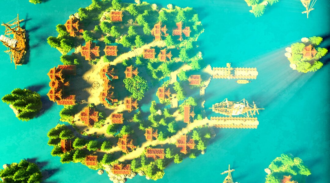 HUB - Red Medieval Town - 450x400 | BuiltByBit