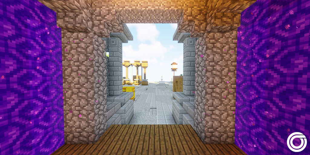 Lobby - Ruby ArchIsland - |120x120| | BuiltByBit (MC-Market)