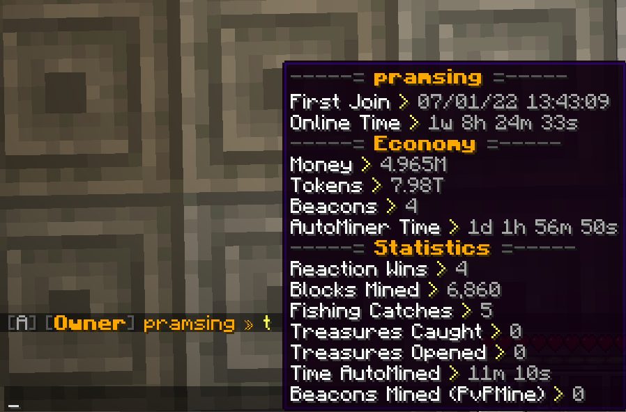 PrimeChat - Customizable Hoverable Chat | BuiltByBit (MC-Market)