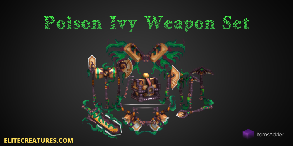 Poison Ivy Animated Weapon Set | BuiltByBit (MC-Market)