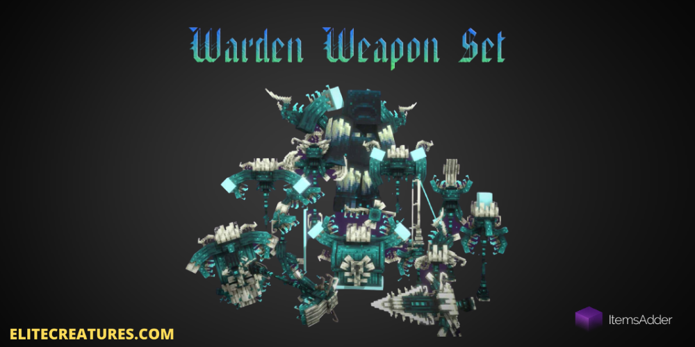 Warden Animated Weapon Set | BuiltByBit (MC-Market)