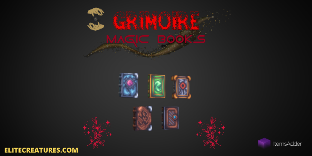 Grimoire Magic Books Pack | BuiltByBit (MC-Market)