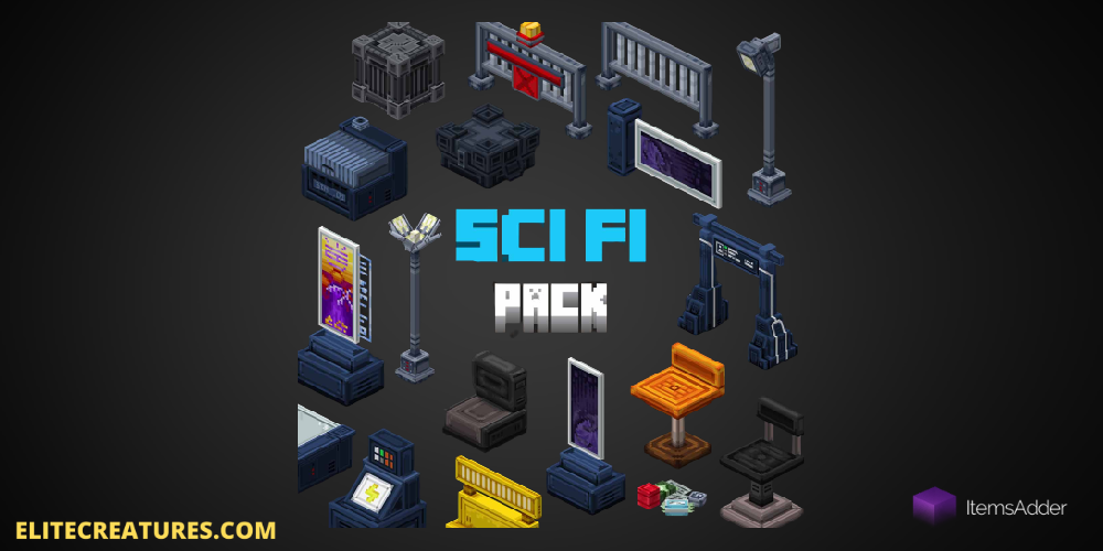 Sci-Fi Decoration Pack | BuiltByBit (MC-Market)