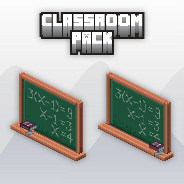 School Classroom Furniture Pack | BuiltByBit (MC-Market)