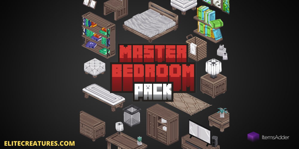 Master Bedroom Furniture Pack | BuiltByBit (MC-Market)