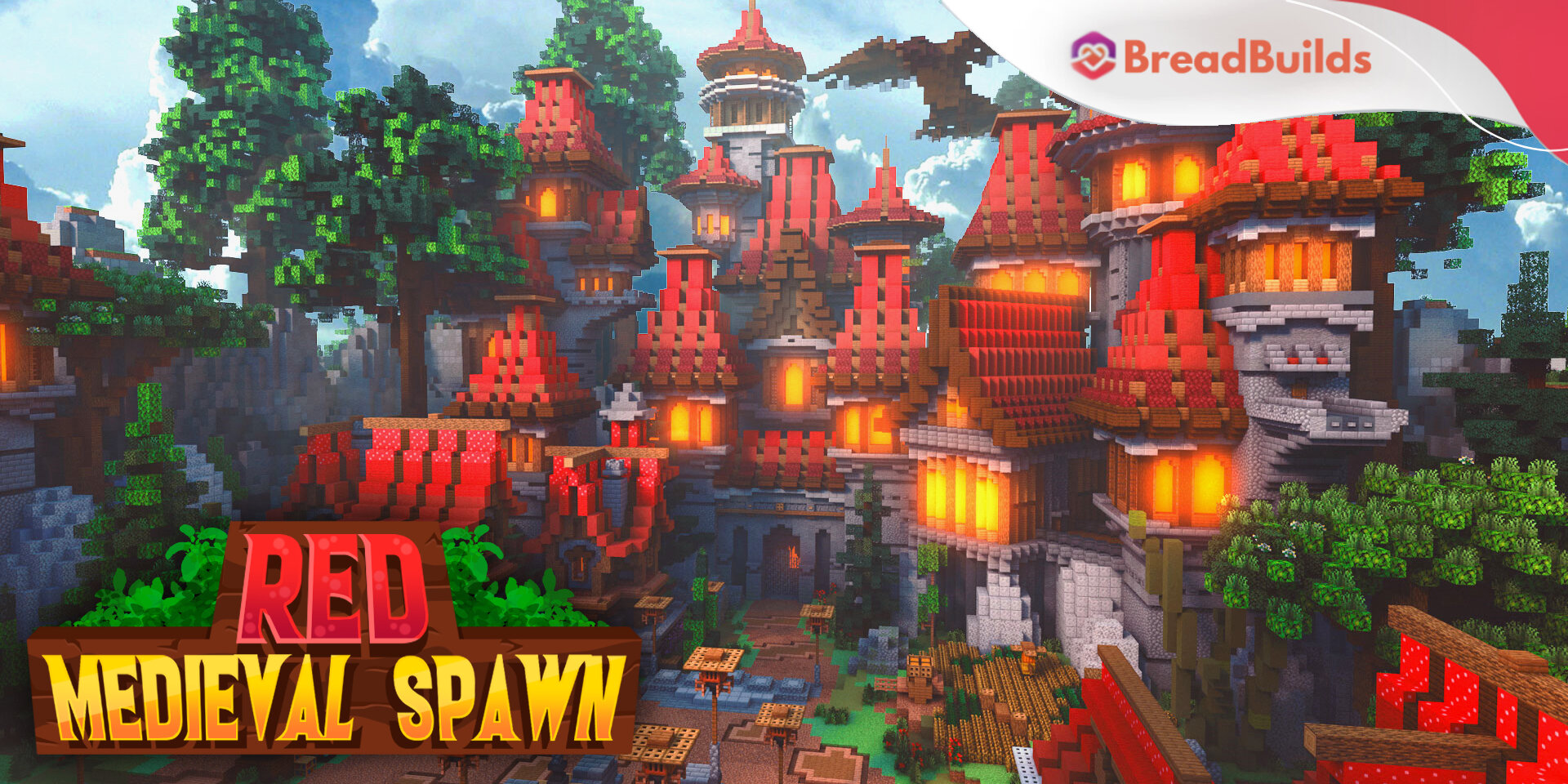 Survival Spawn - Red Medieval - 200x200 | BuiltByBit