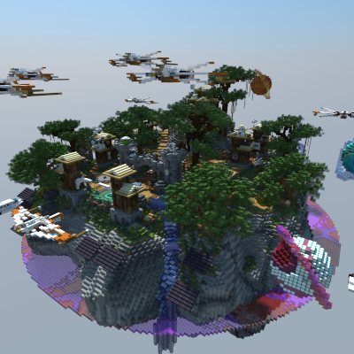 SPACE ISLAND | Spawn/Lobby | BuiltByBit (MC-Market)