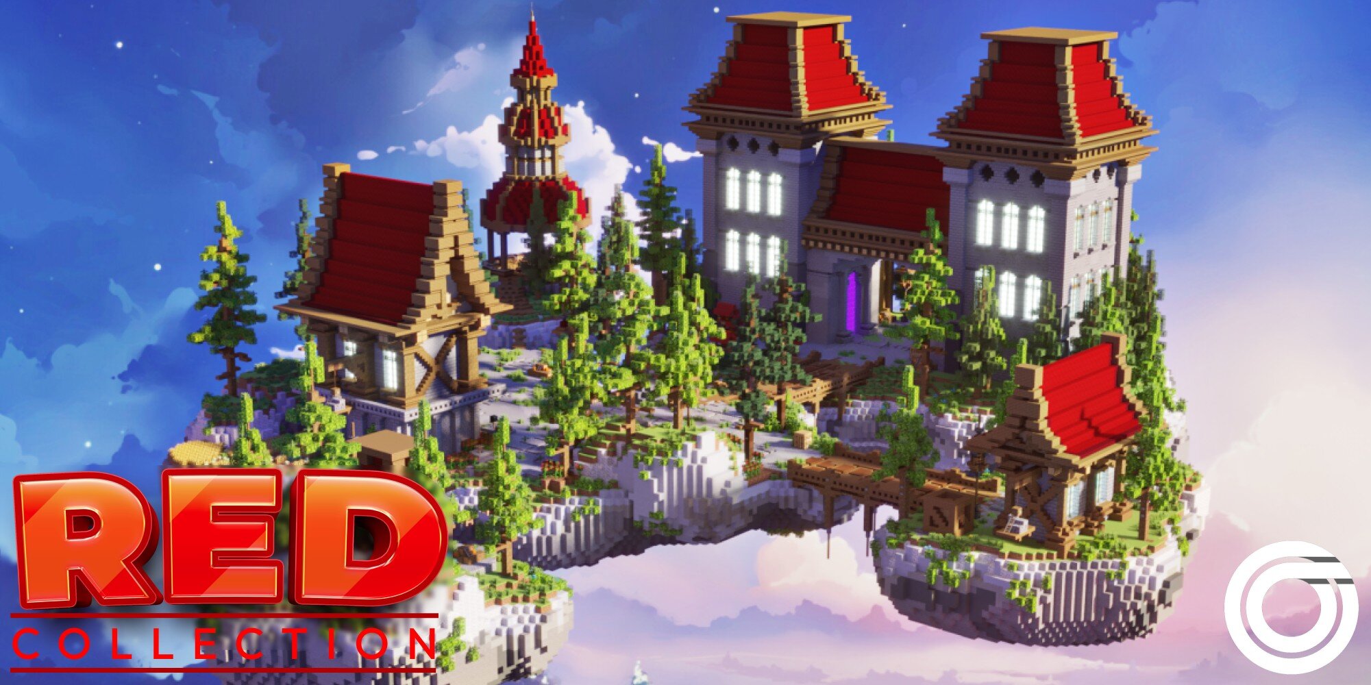 Skyblock - Red Tower Island - |200x200| | BuiltByBit (MC-Market)