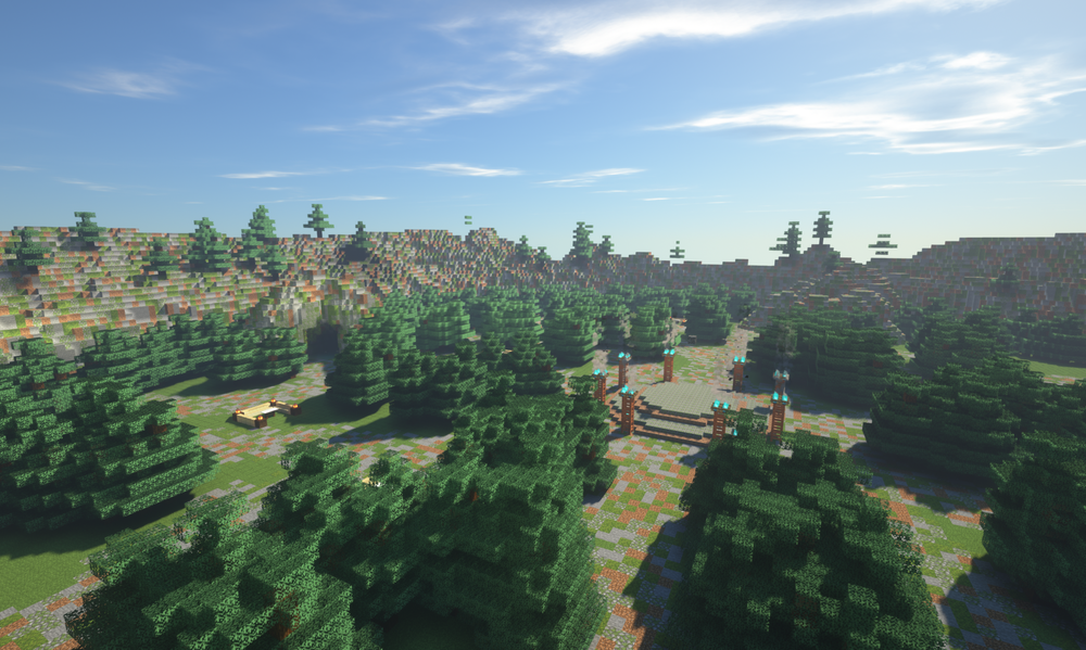 Small Forest lobby/spawn/island | BuiltByBit (MC-Market)