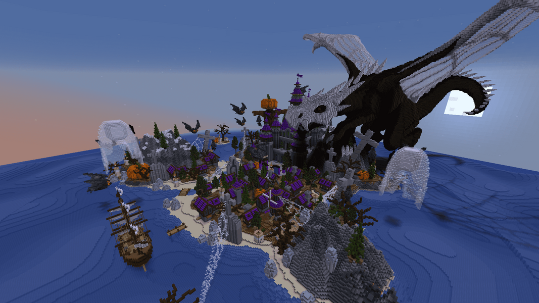 Halloween Dragon Hub | BuiltByBit (MC-Market)
