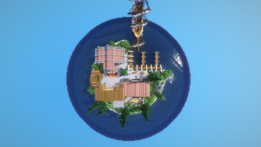 SkyBlock Island | Small Spawn | BuiltByBit (MC-Market)