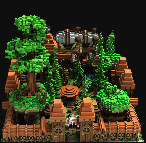 Fantasy Orange Spawn | BuiltByBit (MC-Market)
