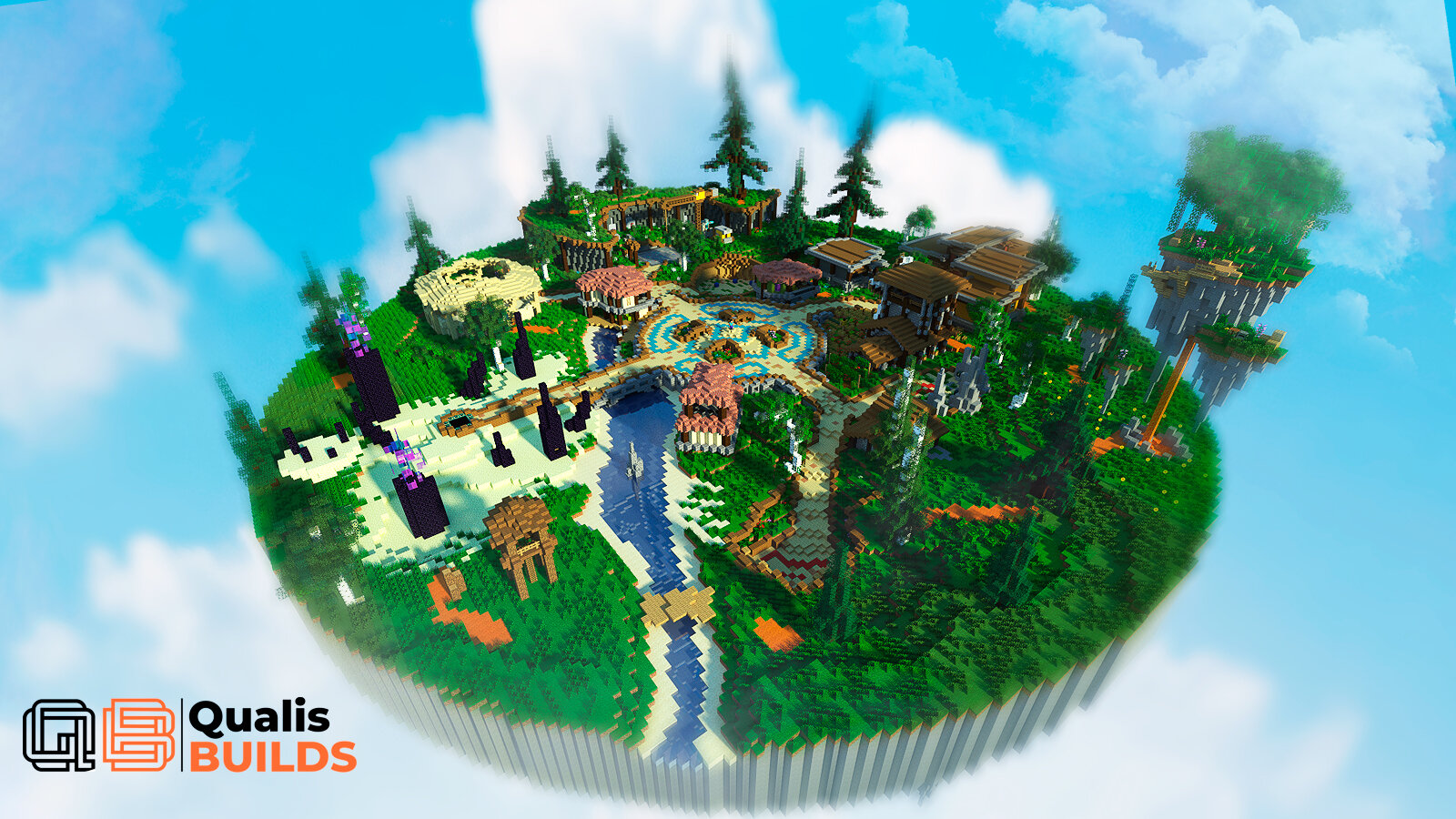 Skyblock Hub | Big Spawn | BuiltByBit (MC-Market)