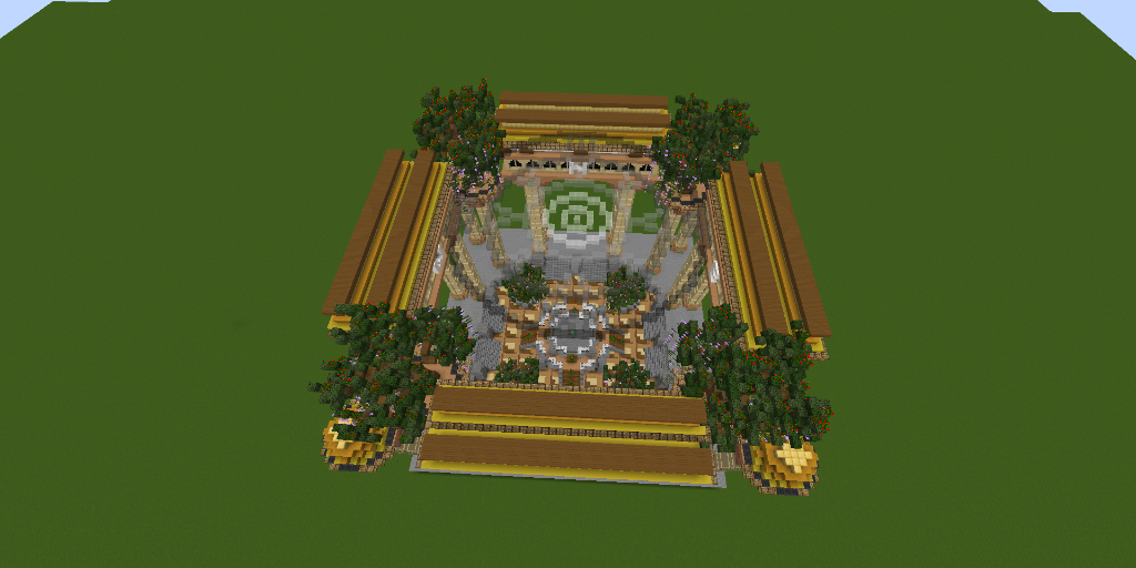Yellow Pillar Spawn - 75x75 | BuiltByBit (MC-Market)