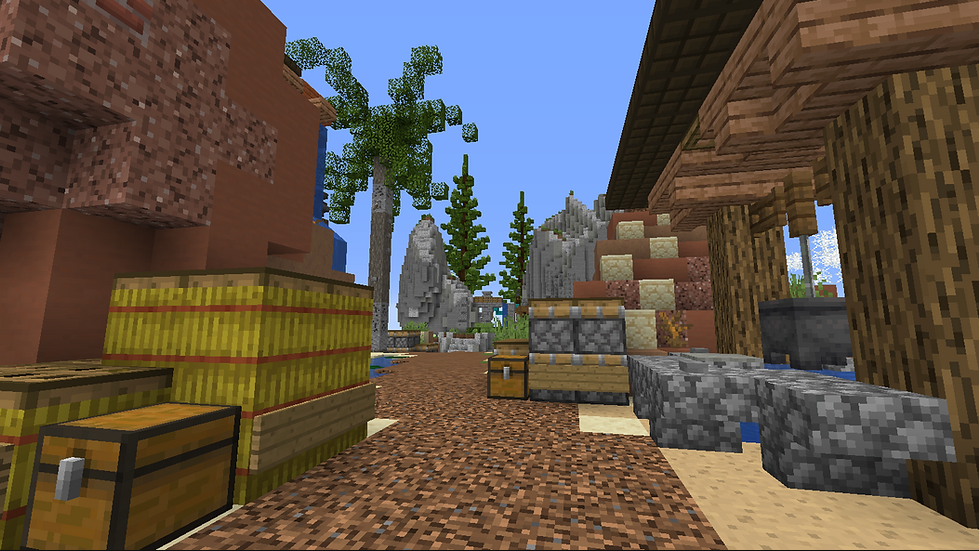 Mesa Fantasy Skyblock Spawn - 100x50 | BuiltByBit (MC-Market)