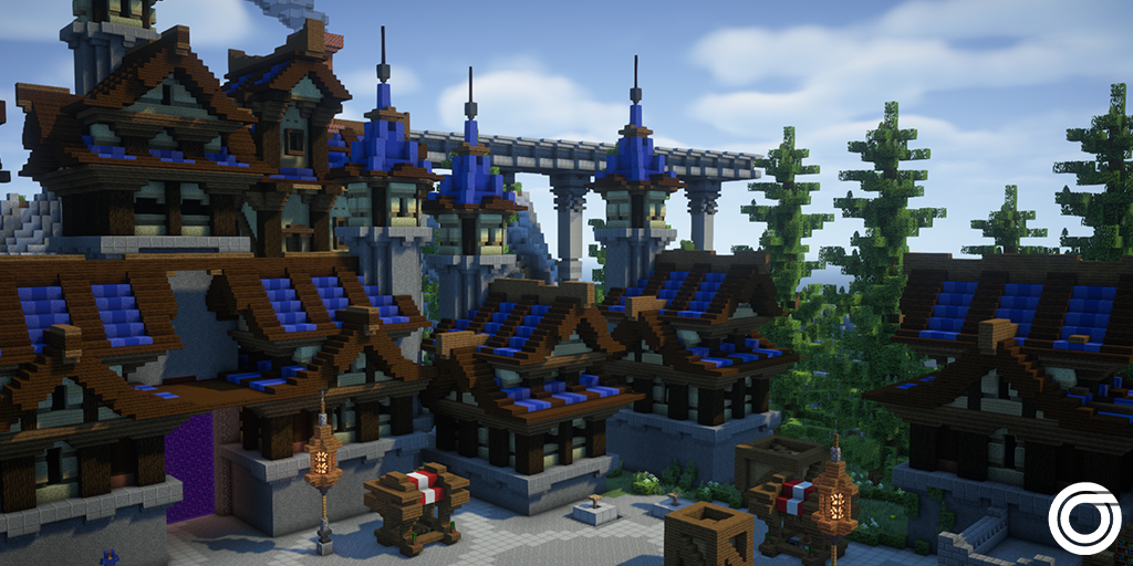 Spawn - Blue Village - |300x300| | BuiltByBit (MC-Market)