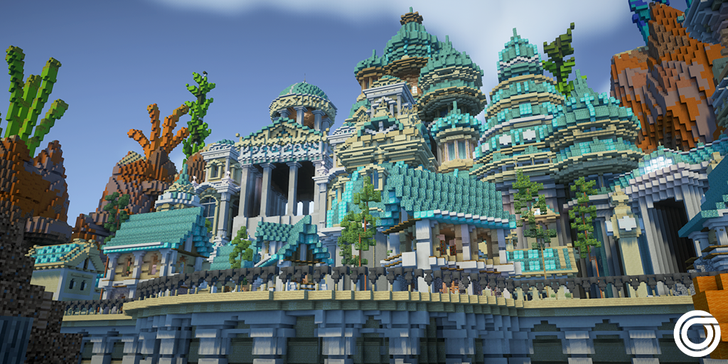 Lobby - Aquatic Temple - |200x200| | BuiltByBit (MC-Market)