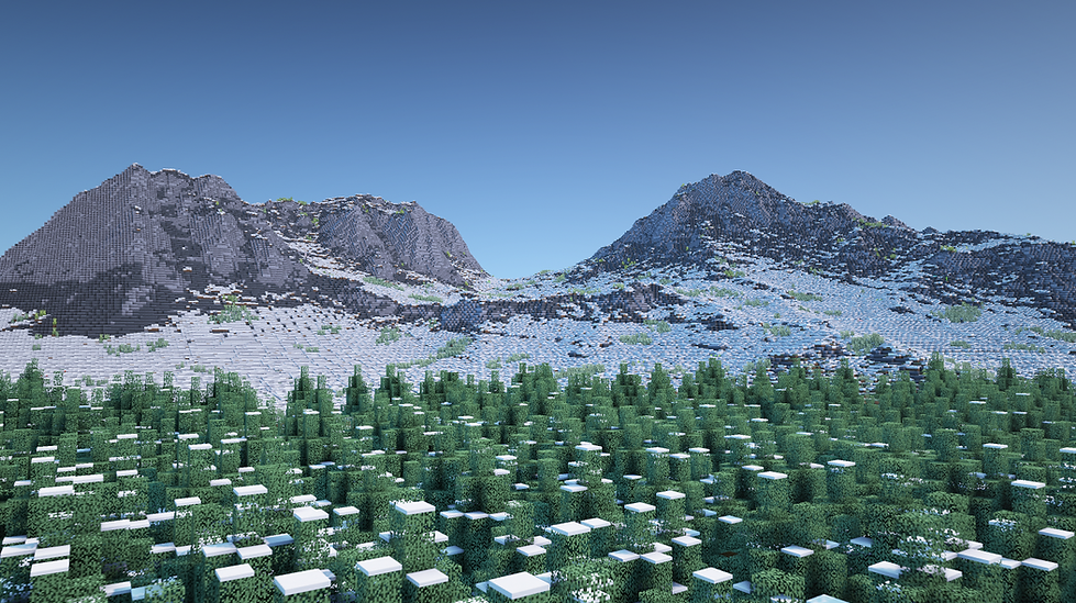 Big Snow Mountain Warzone - 1000x1000 | BuiltByBit (MC-Market)