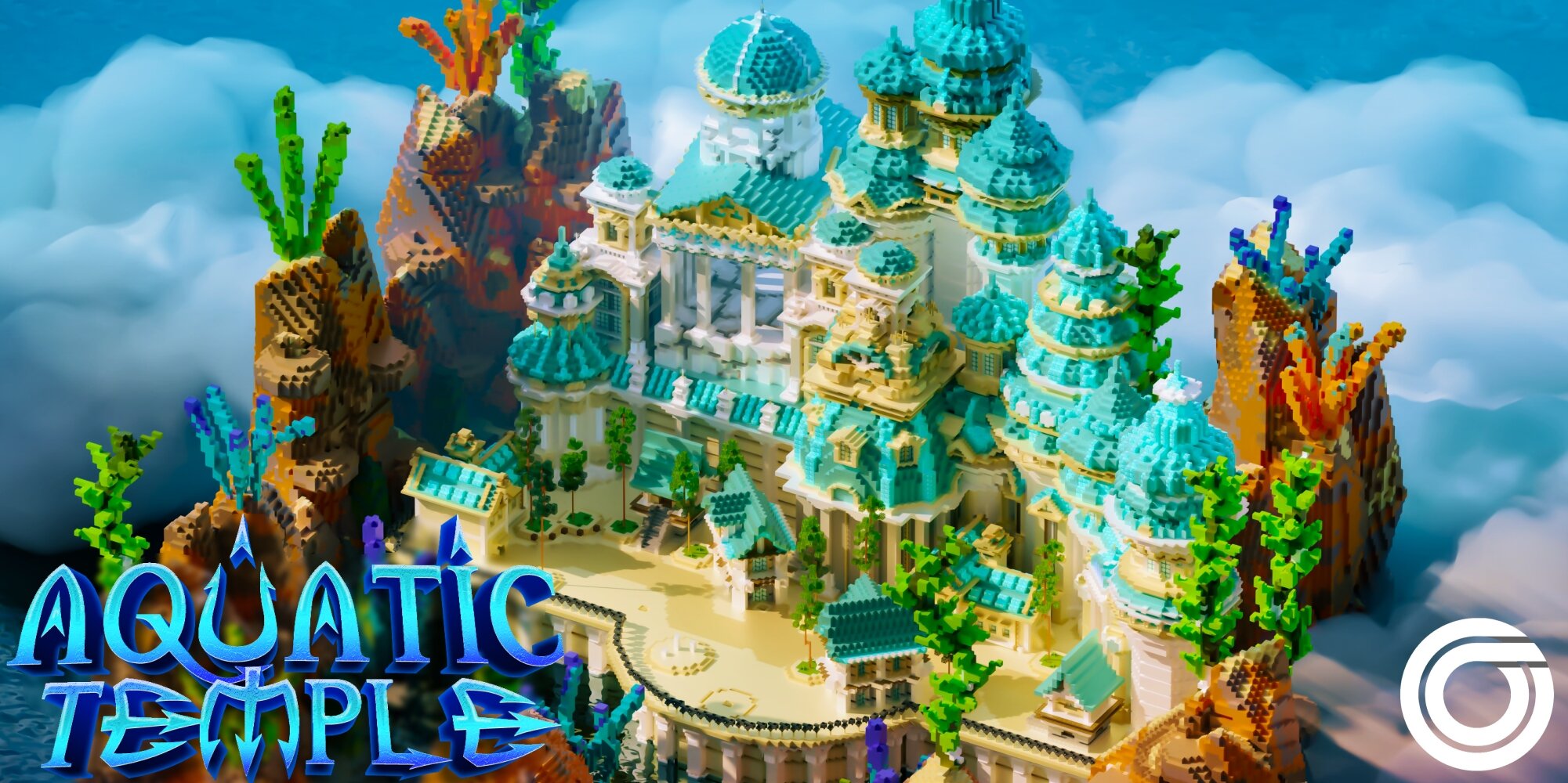 Lobby - Aquatic Temple - |200x200| | BuiltByBit (MC-Market)