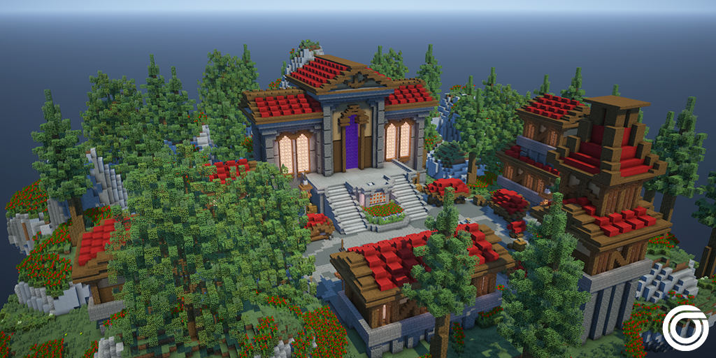 Lobby/Spawn - Ruby Island - |200x200| | BuiltByBit (MC-Market)