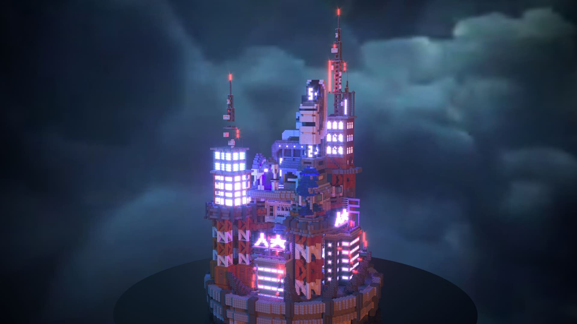 Lobby - Cyber Tower | BuiltByBit