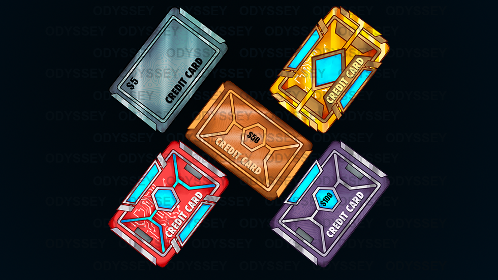 Sci-Fi Credit Icons | BuiltByBit (MC-Market)