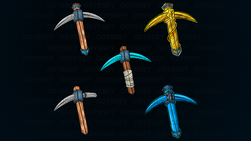 Pickaxe Icons | BuiltByBit (MC-Market)