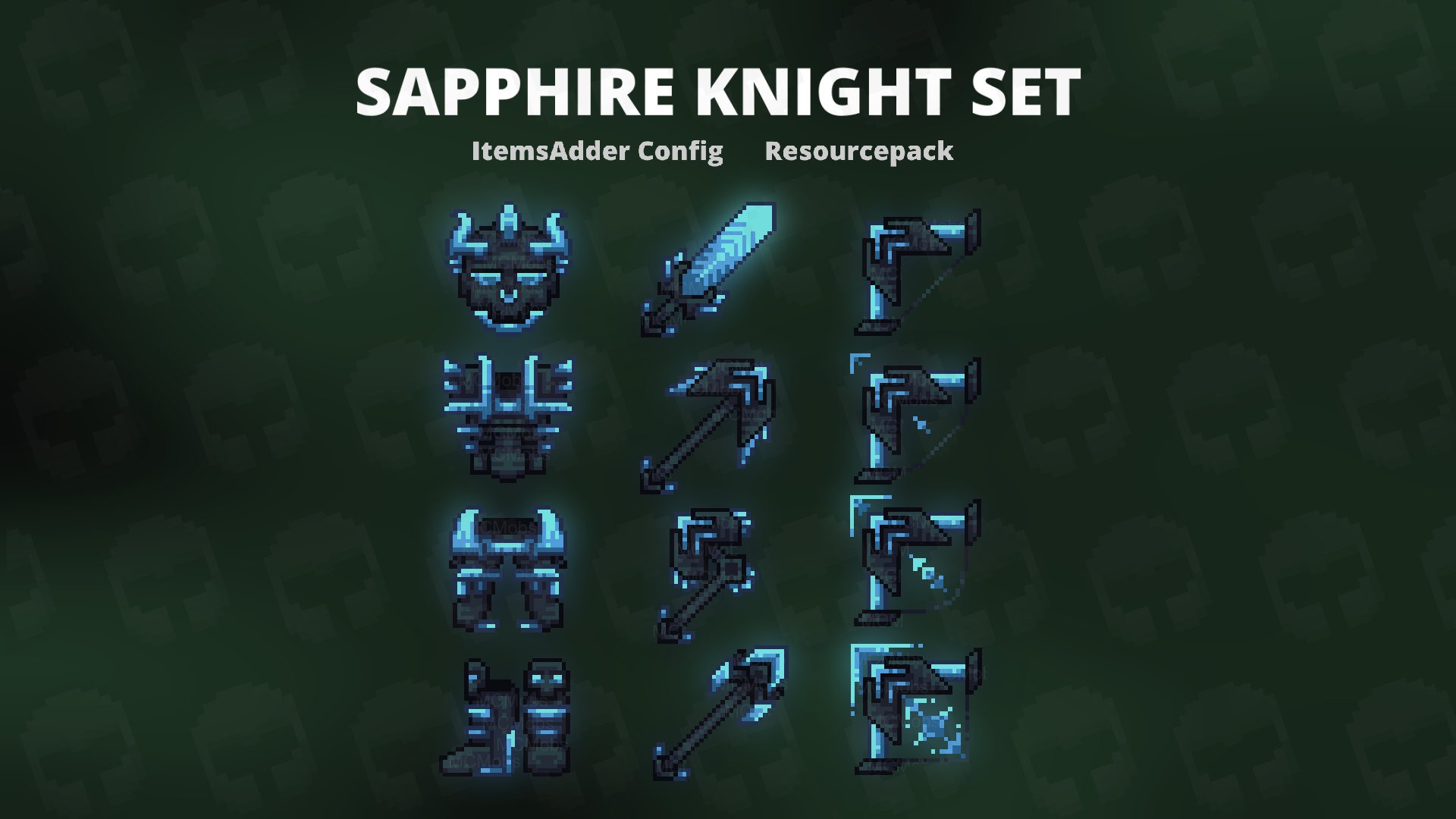 Sapphire Knight Set | BuiltByBit