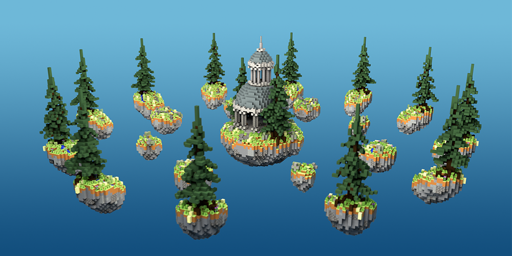 Dark Forest - Skywars Map | BuiltByBit