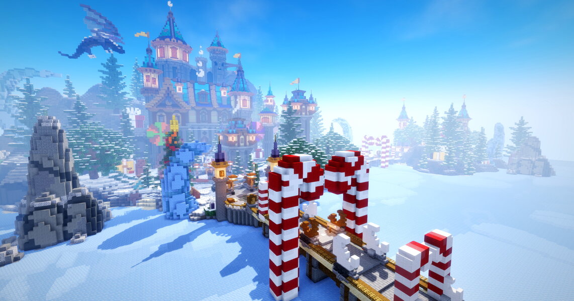 Winter Lobby - Magical Village | BuiltByBit