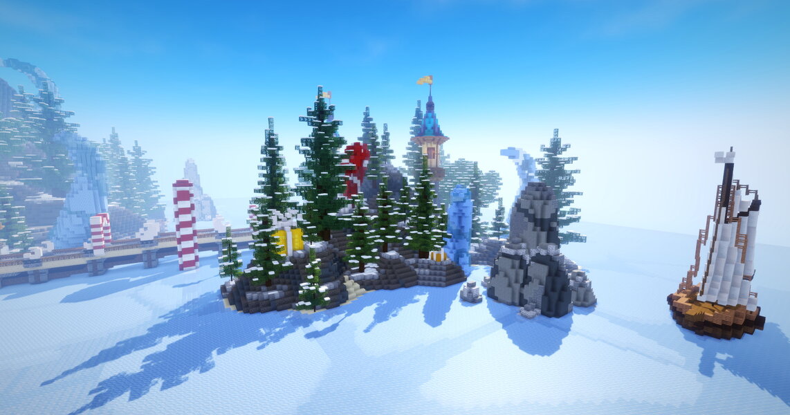 Winter Lobby - Magical Village | BuiltByBit