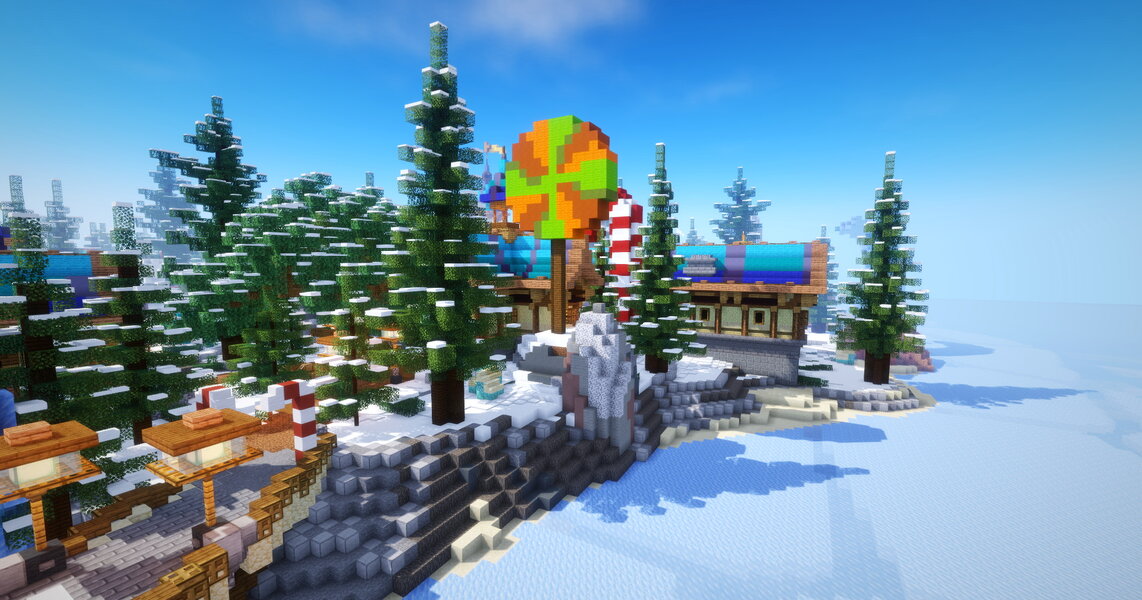 Winter Lobby - Magical Village | BuiltByBit