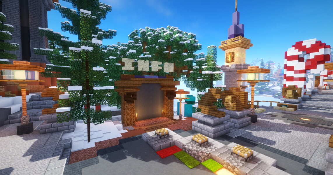 Winter Lobby - Magical Village | BuiltByBit
