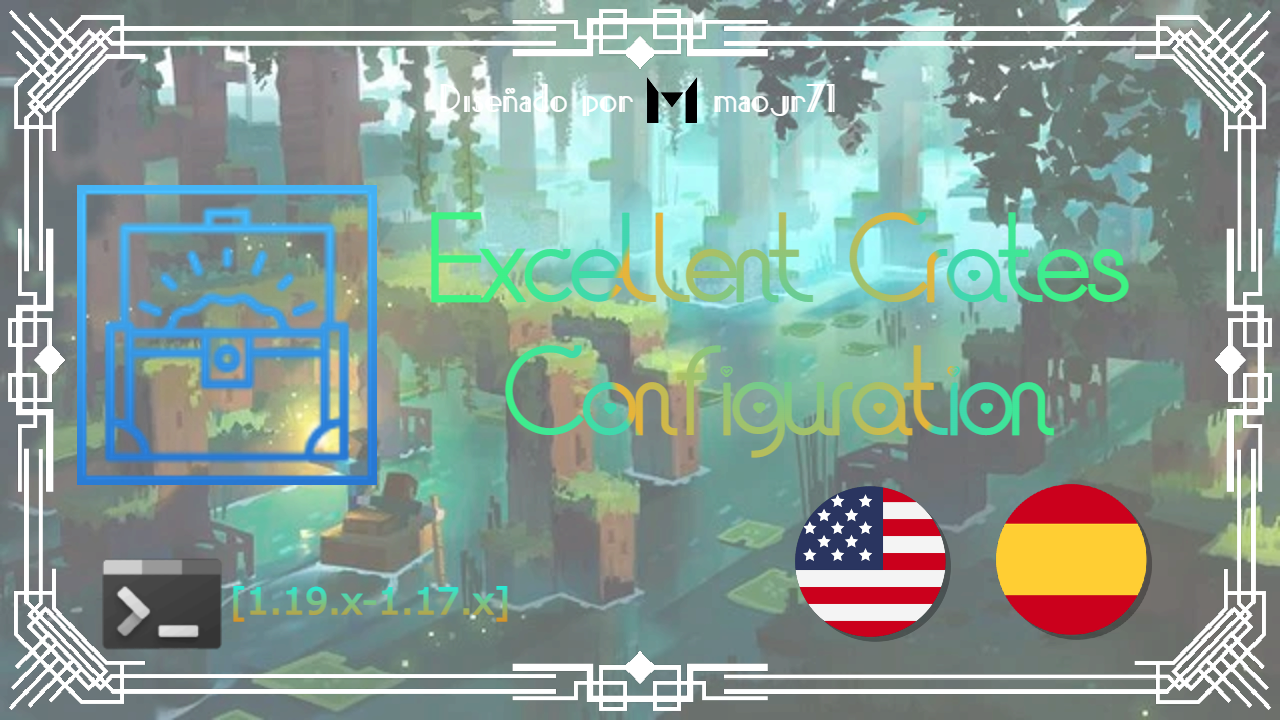 Excellent Crates Configuration ES-ENG | BuiltByBit