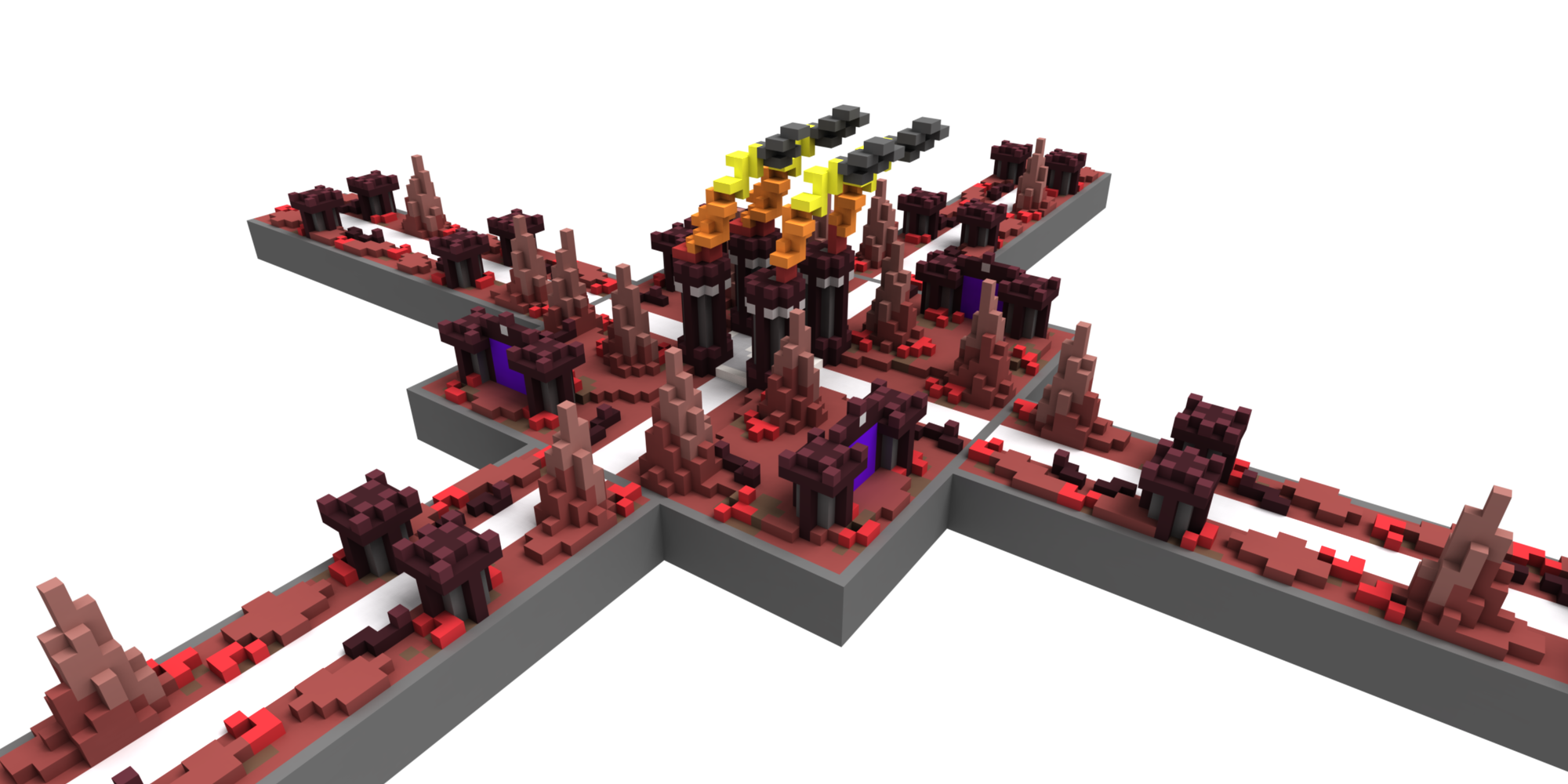 HCF Nether Spawn and Road | BuiltByBit (MC-Market)