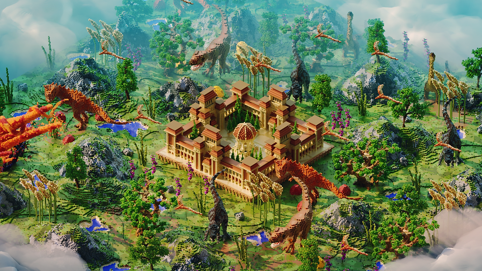 Jurassic Factions Spawn & Warzone | BuiltByBit (MC-Market)