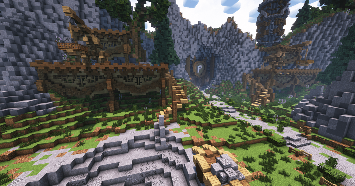 Steampunk OP Prison / Skyblock Spawn | BuiltByBit (MC-Market)