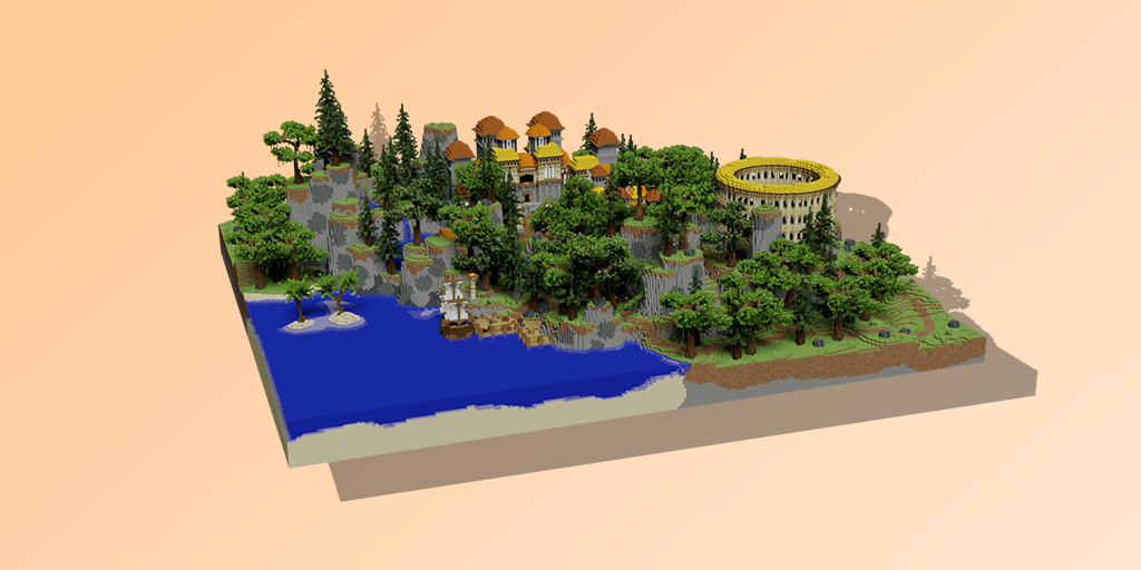 3 SURVIVAL SPAWNS! Yellow, red & orange! | BuiltByBit (MC-Market)