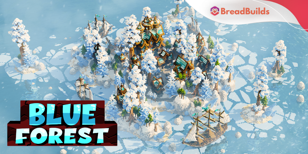 Winter Lobby - Blue Forest | BuiltByBit