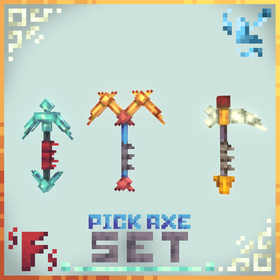 LunarStudios | Pickaxe Pack | BuiltByBit (MC-Market)