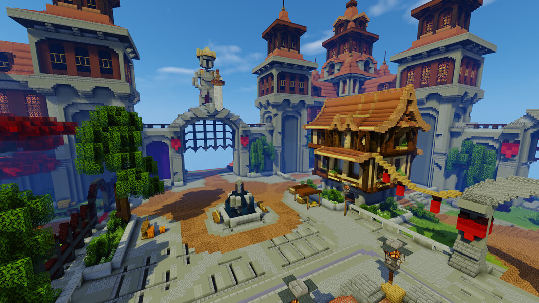 Spawn - Medieval Castle - 200x200 | BuiltByBit (MC-Market)